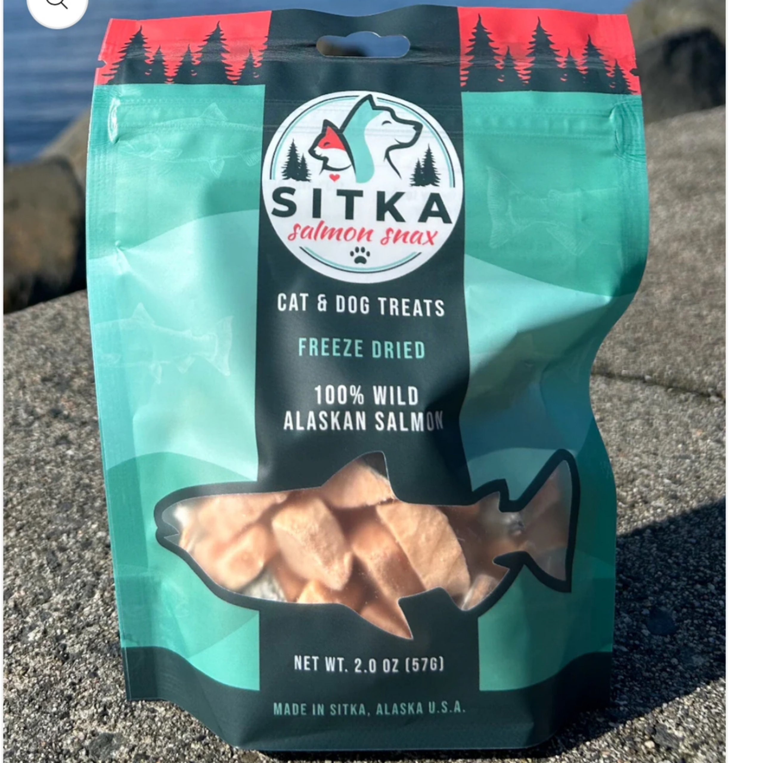 Sitka Salmon Snax Dog Treats | Fairhope Fish House